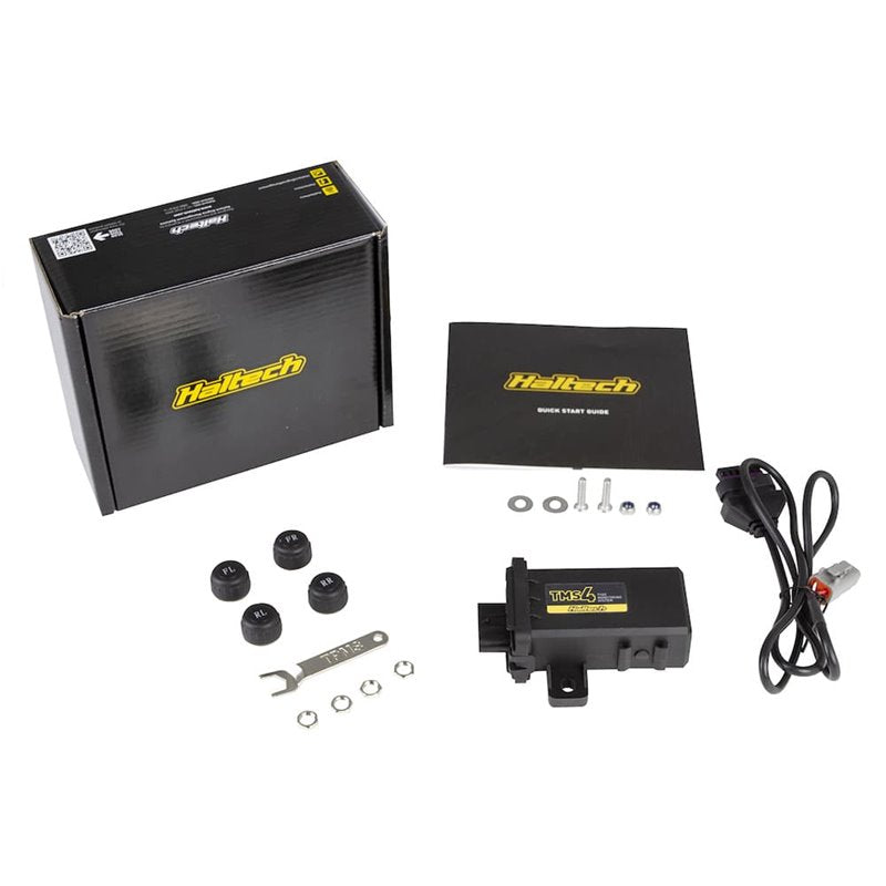 Haltech TMS-4 Tire Monitoring System w/ External Sensors HT-011601 ...